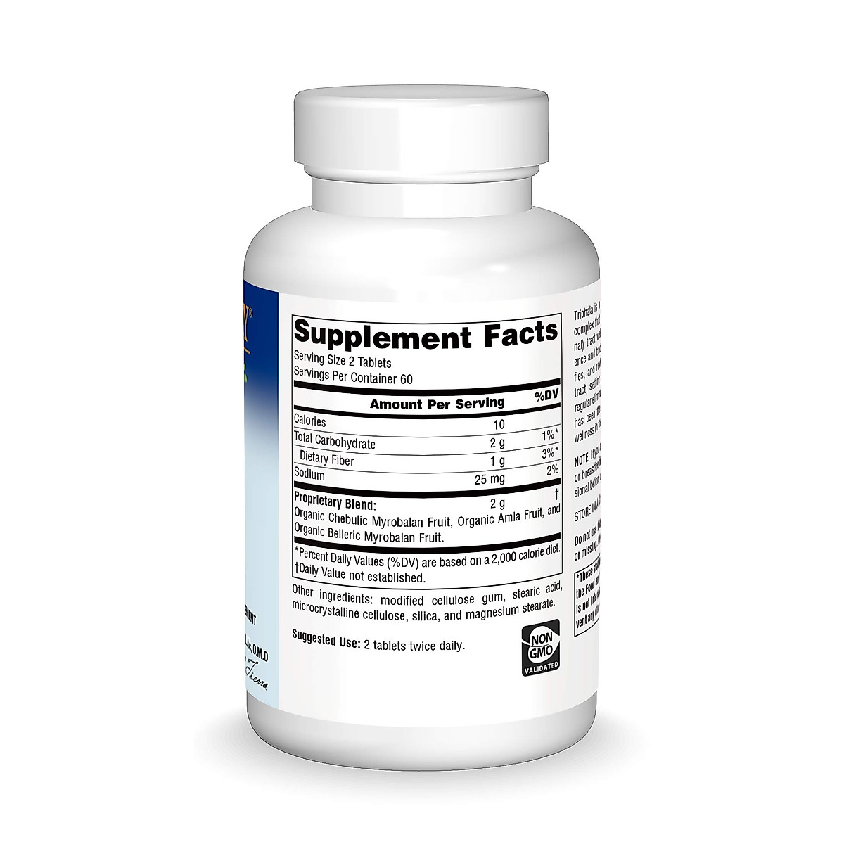 Planetary Herbals Triphala Gold 1000mg Extra Strength Ayurvedic - 120 Tablets