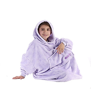 THE COMFY Dream JR | Oversized Light Microfiber Wearable Blanket for Kids, Seen On Shark Tank, One Size Fits All