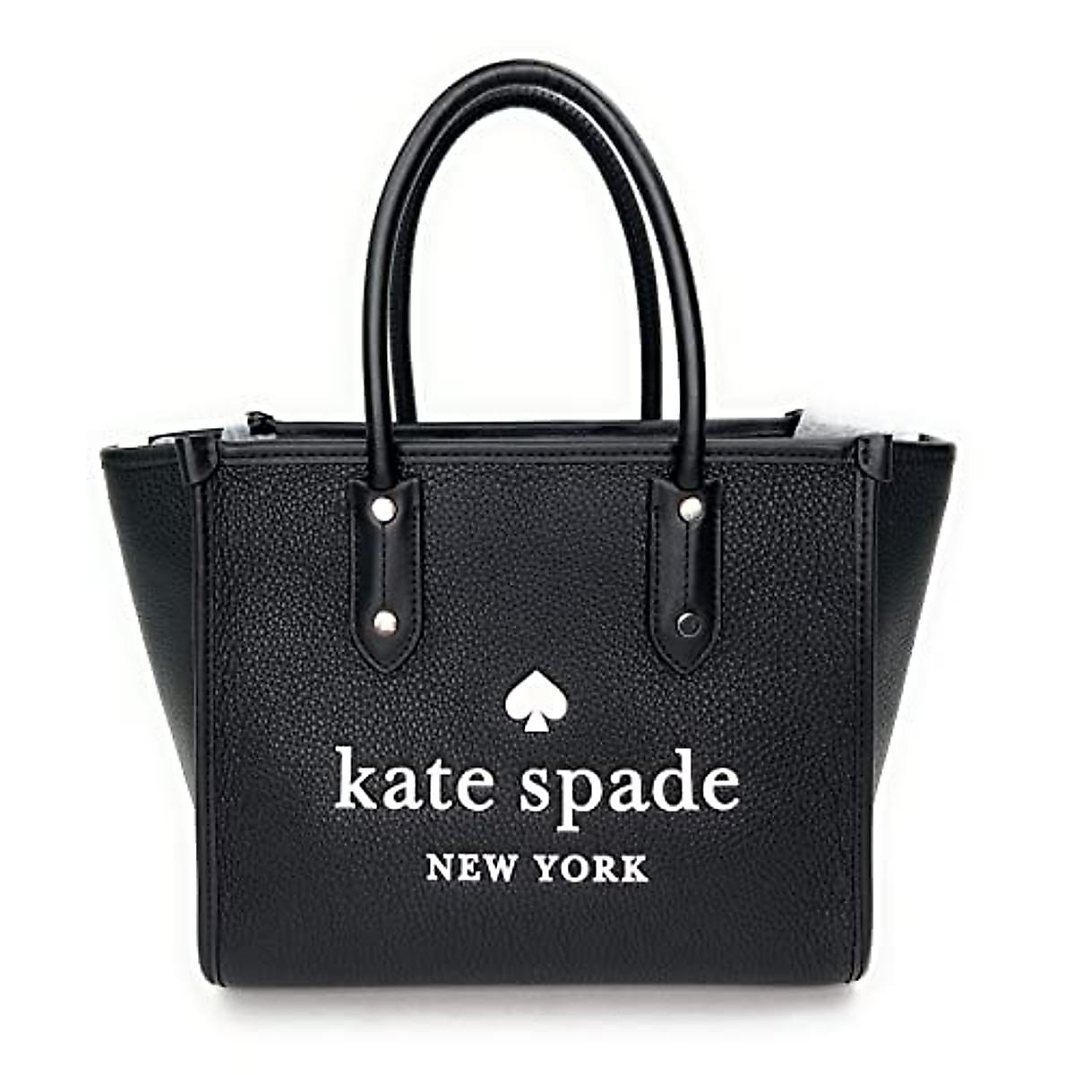 Kate Spade New York Pebbled Leather Small Tote bag (Black)