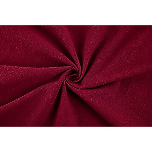 Karlywindow Mens Medieval Pirate Shirt Retro Renaissance Viking Long Sleeve Lace Up Mercenary Halloween Scottish Tops Wine Red