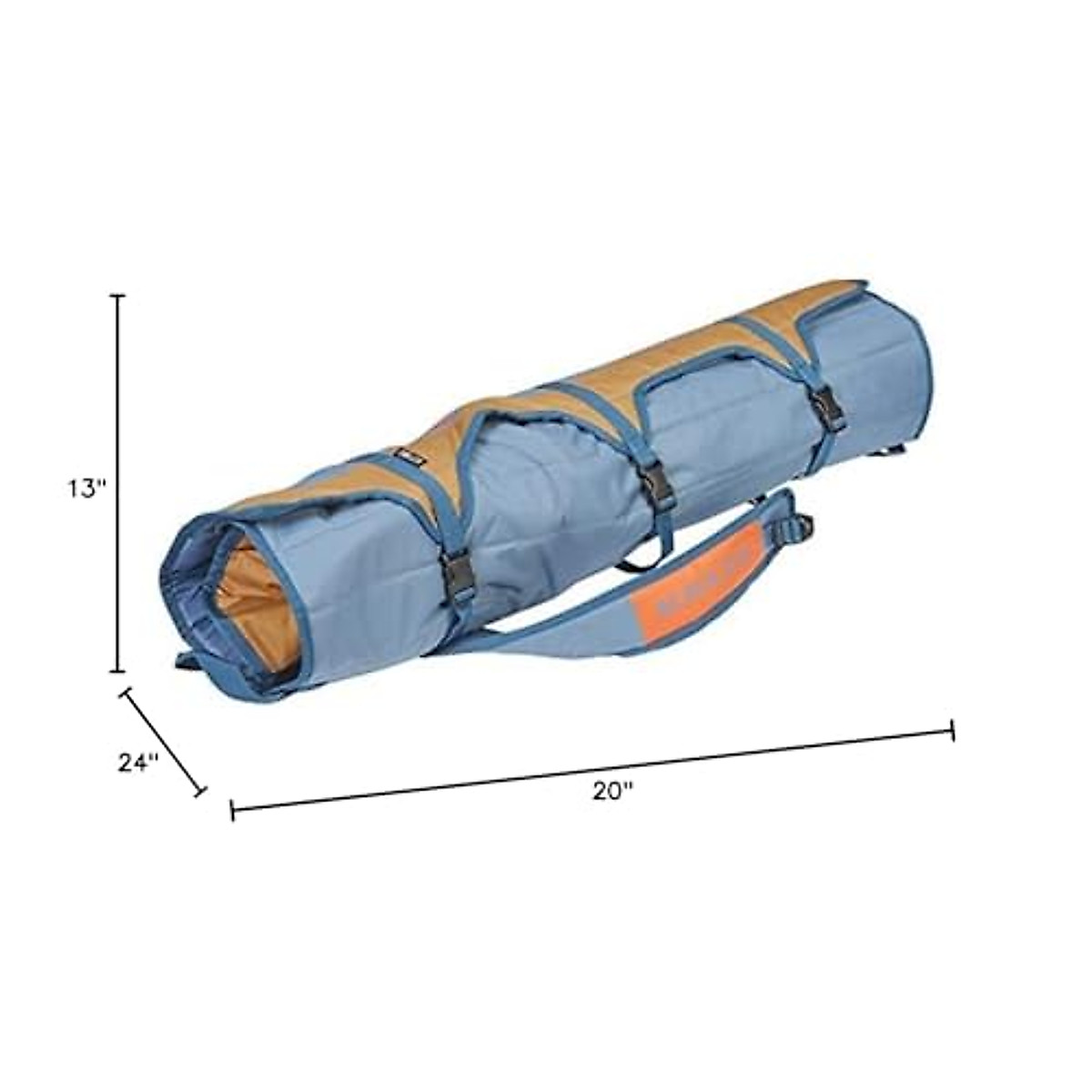 Kelty Lowdown Camping Chair – Portable, Folding Chair for Festivals, Camping and Beach Days, Tapestry Blue