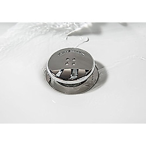 TubShroom and SinkShroom Drain Protectors Hair Catchers for Bathtubs and Sinks, Chrome