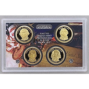 2007 S U.S. Mint 14-coin Silver Proof Set - OGP box & COA Proof