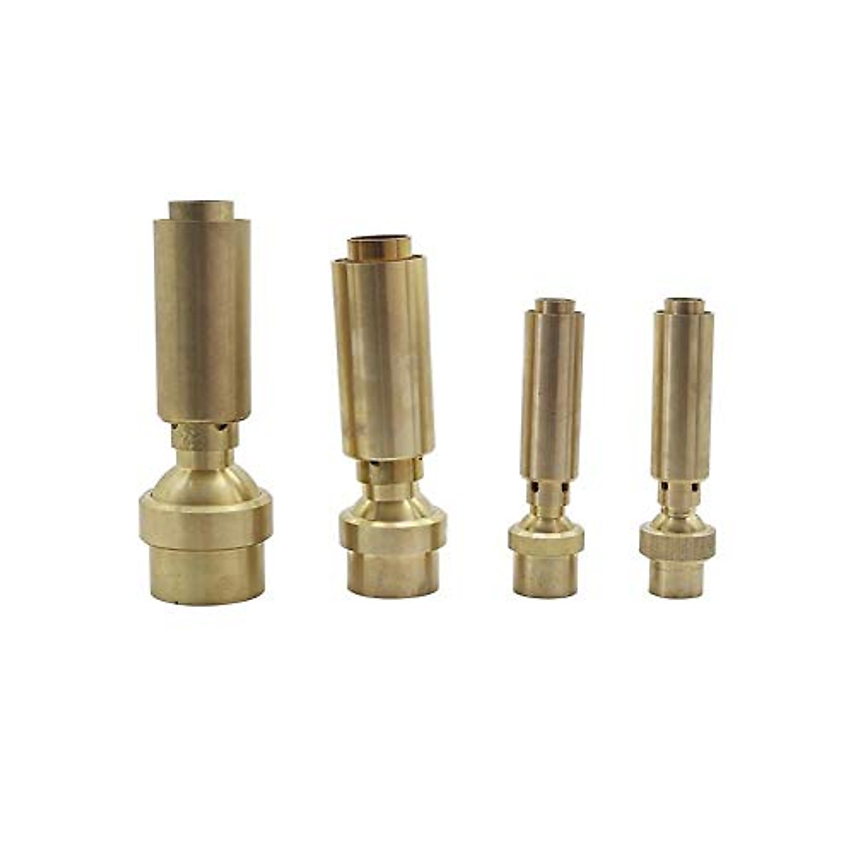 LRJSKWZC Garden Sprinkler Air-Blended Sprinklers Garden Landscape Fountain 3/4" 1" 1.5" 2" Brass Adjustable Air Bubbling Water Column Fountain Nozzles (Color : 2 inch)