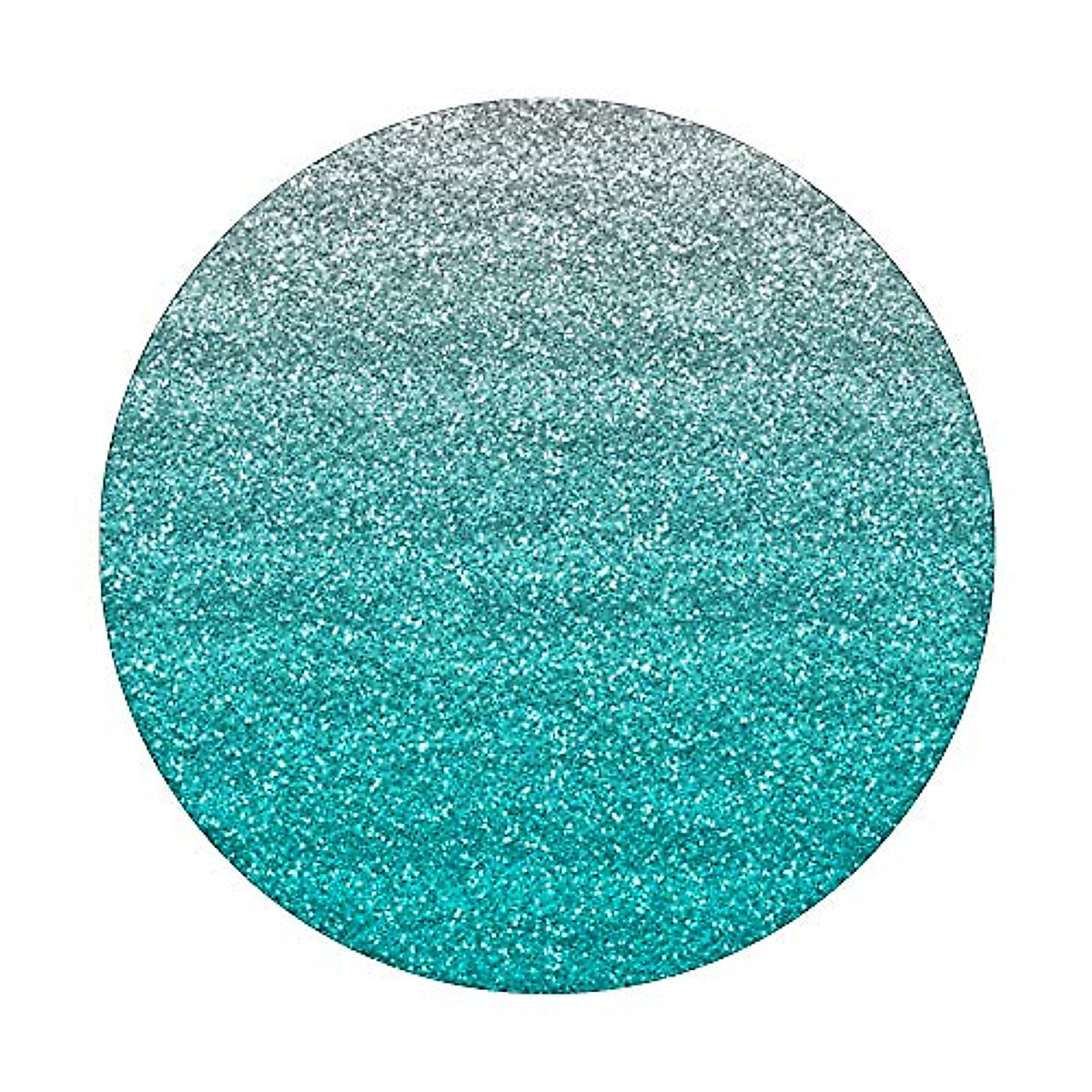 Teal - blue - Silver Gradient PopSockets PopGrip: Swappable Grip for Phones & Tablets