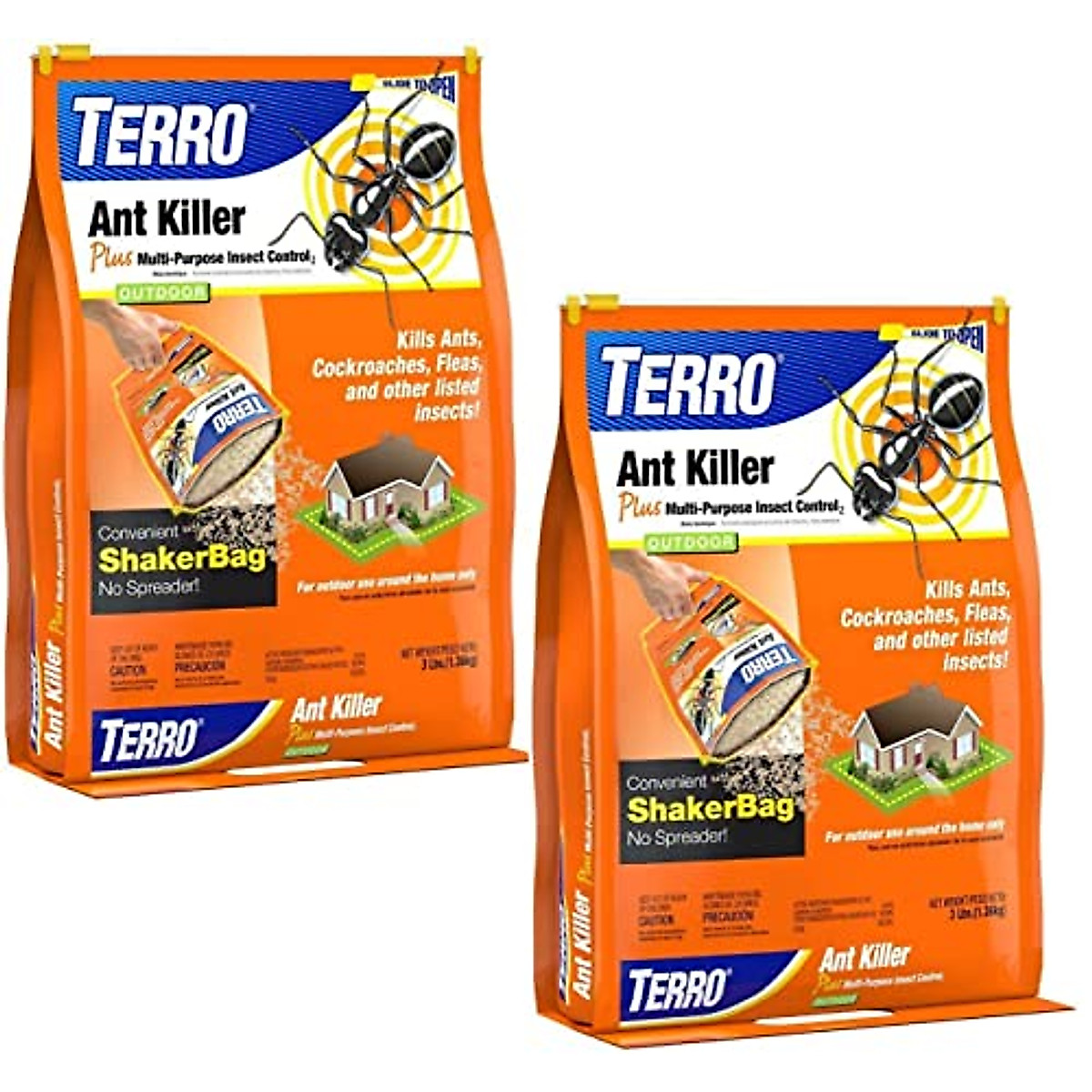 TERRO T901-6 Ant Killer Plus 3lb. Shaker Bag(2Pack)