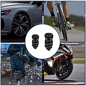 40pcs Tire Repair Nails, Rubber Screw Tire Plugs Self-Service Vacuum Tire Repair Nail Kit Tires Quick Puncture Repair Tools for Auto Motorcycle Car Truck Tractor (20 S+20 L)