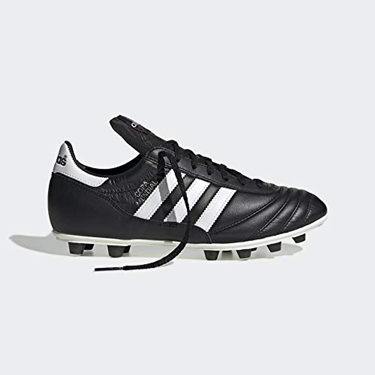 adidas mens Copa Mundial Soccer Shoe , Black/White/Black, 9.5 Women 8.5 Men US