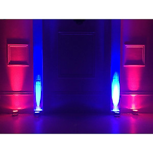 ADJ Products 1226200045 Mega Par Profile Plus, Multi-Use LED Par Can Lighting Fixture with RGB and UV MEG358