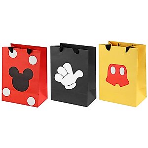 Hpscdyo 18 Pcs Party Bags, Reusable Treat Candy Snack Goodie Gift Favor Bag for Kids Birthday Party Decorations Baby Shower Theme Party Supplies