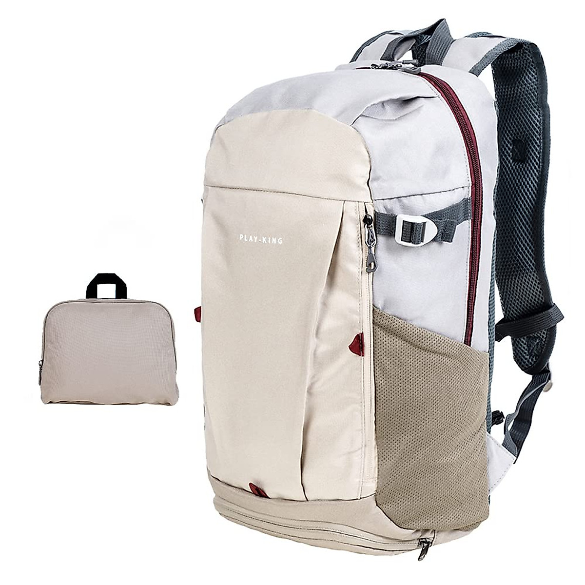 DAILY&DIARY 35L Camping Hiking Backpack for Women Men, Water Resistant Packable Backpack, Lightweight Daypack for Travel