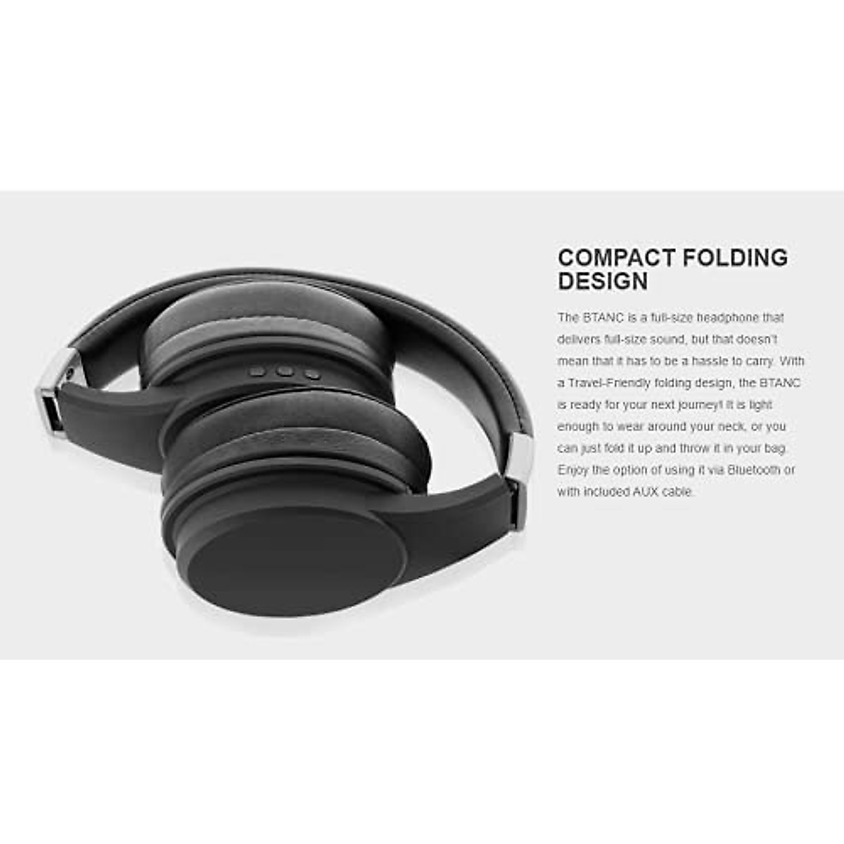 BTANC Sentry Noise Cancel Bluetooth Headphones