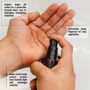 Suavecito Premium Blends Beard Oil - Leave-In Beard Conditioner For Softening Hair, Hydrating Skin, Eliminating Beard Dandruff, Healthy Beard Growth - Ivory Bergamot Fragrance - 1 oz