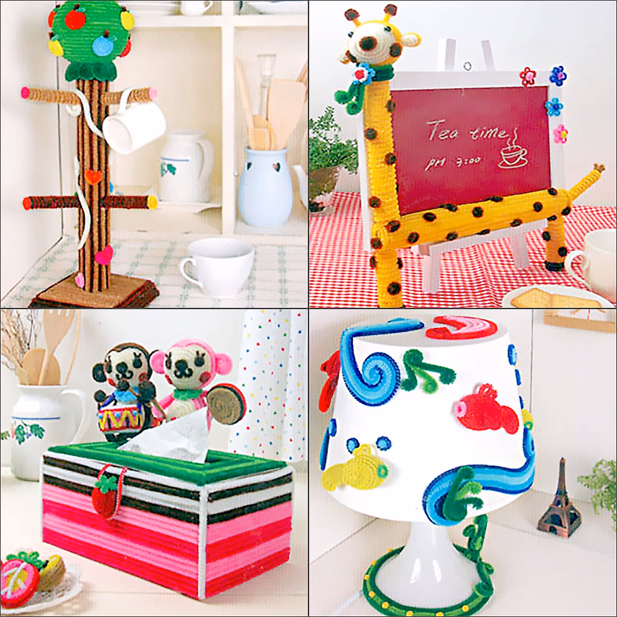 Acerich 600 Pcs Pipe Cleaners 30 Colors Chenille Stems DIY Art Craft Decorations (7 mm x 12 Inch)