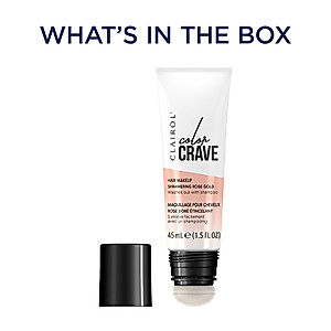 Clairol Color Crave Temporary Hair Color Makeup, Shimmering Rose Gold Hair Color, 1 Count