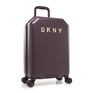 DKNY Metal Logo, Burgundy, 21" Carry On