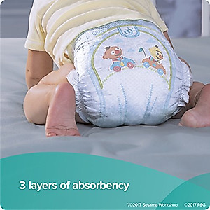 Pampers Baby-Dry Disposable Diapers, Economy
