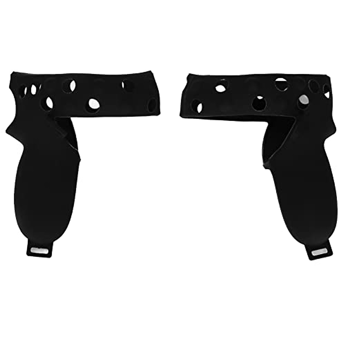 01 02 015 Handle Protective Sleeve, Sweatproof Silicone Antislip Protective VR Controller Handle for Quest 2(Black)