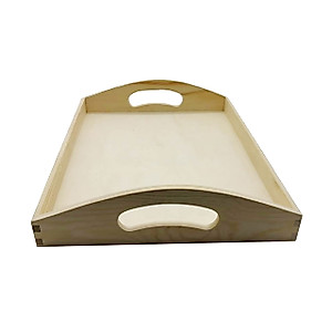 6 Pack: 13”; Wooden Tray by Make Market®