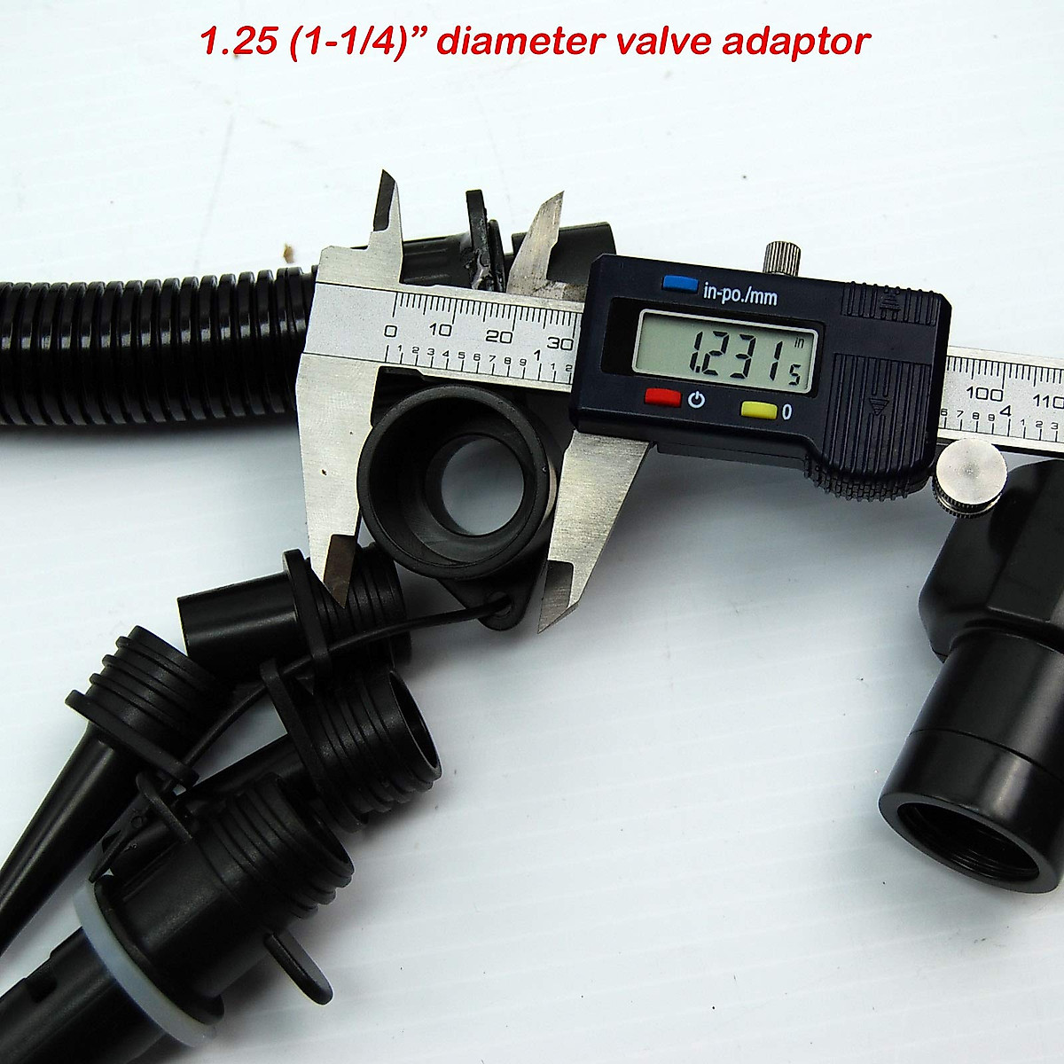 Nylon Air Hose Kit for Seamax 20PSI SUP Electric Air Pump (Version 2: SUP Hose with Multiple Adapters)