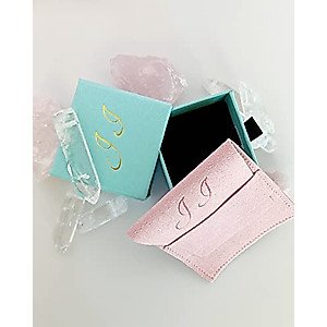 Pink Pearl Spinner Fidget Ring, Sterling Silver 14K Gold-Filled Open Wire Band, Helps Relieve Stress Anxiety Worry, Adjustable Ring, Jewelry Inspirations