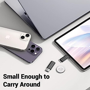 Temdan 4 Pack Lightning to USB C Adapter for iPhone 15/16 Pro/16 Pro Max/Plus,Samsung S24,Gender Changers,USB C Charger Connector Cable,for iPhone 16/15 Charger,iPhone 16/15 Accessories - Black