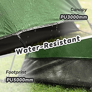 Forceatt Camping Tent-2 Person Tent, Waterproof & Windproof. Lightweight Backpacking Tent, Easy Setup, Suitable for Outdoor and Hiking Traveling