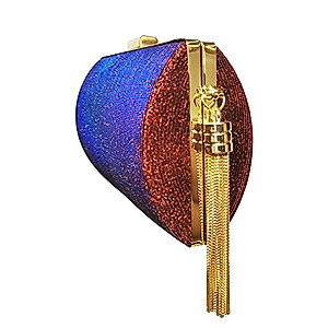 Red Sparkling Evening Purses For Women