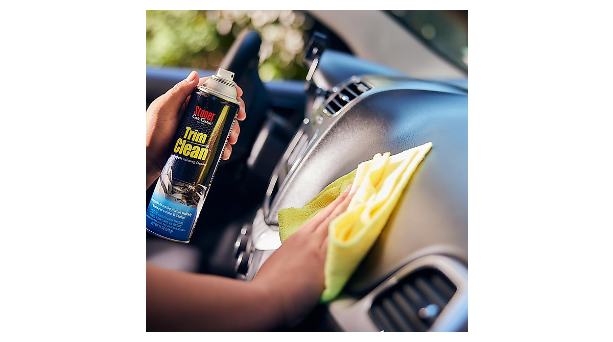 Stoner Car Care Trim Cleaner - Fast Acting Foam for Automotive & Interior