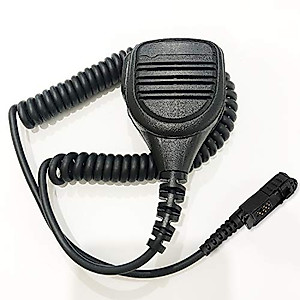 Amasu Heavy-Duty Remote Speaker Microphone Shoulder Mic Replacement Compatible with XPR3000 XPR3300 XPR3500 XPR3300e XPR3500e XPR 3300
