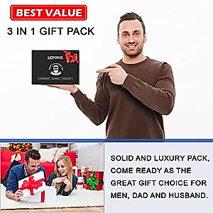 Shaving Kit for Men, Essential Kit Includes Sandalwood Shaving Cream, After Shave Lotion for Men and Pre Shave Oil Fights Nicks, Cuts and Razor Burn Shaving Gift Set for Him Men Dad Stocking Stuffers