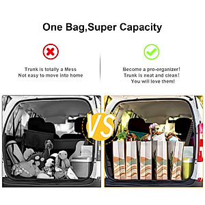 NymphFable 5 Pack Gift Bags Medium 17.7 * 15 * 5 inches Reusable Party Gift Bags Tote Bags for Birthday Wedding Party Favour Present Wrap with Handles