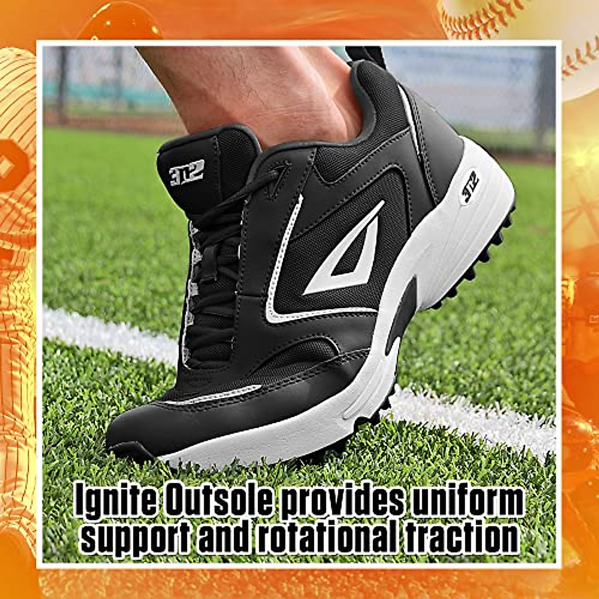 3N2 Mofo Turf Trainer 10.0, Navy, 10