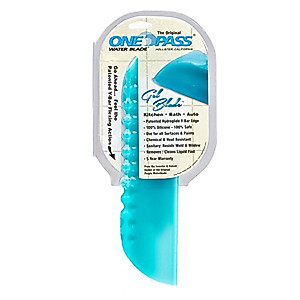 Silicone Gelblade Water Blade Squeegee for Kitchen, Bath & Auto (12 Inch)