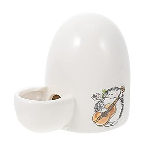 Balacoo Pet Hedgehog Drinking Bowl Water Feeder Ceramic Pet Feeder Water Dispenser