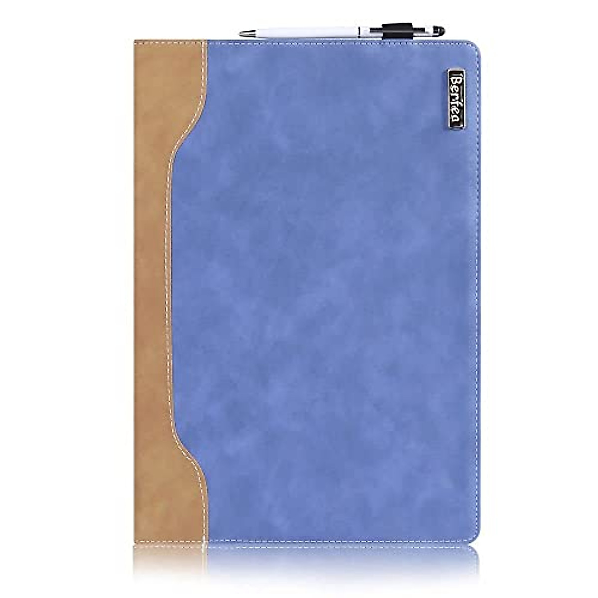 Berfea Stand Case Cover Compatible with Dell Inspiron 7490 7415 7405 5415 5418 14 inch Laptop Notebook Hard Case Protective Sleeve Shell,with Cooling Bracket