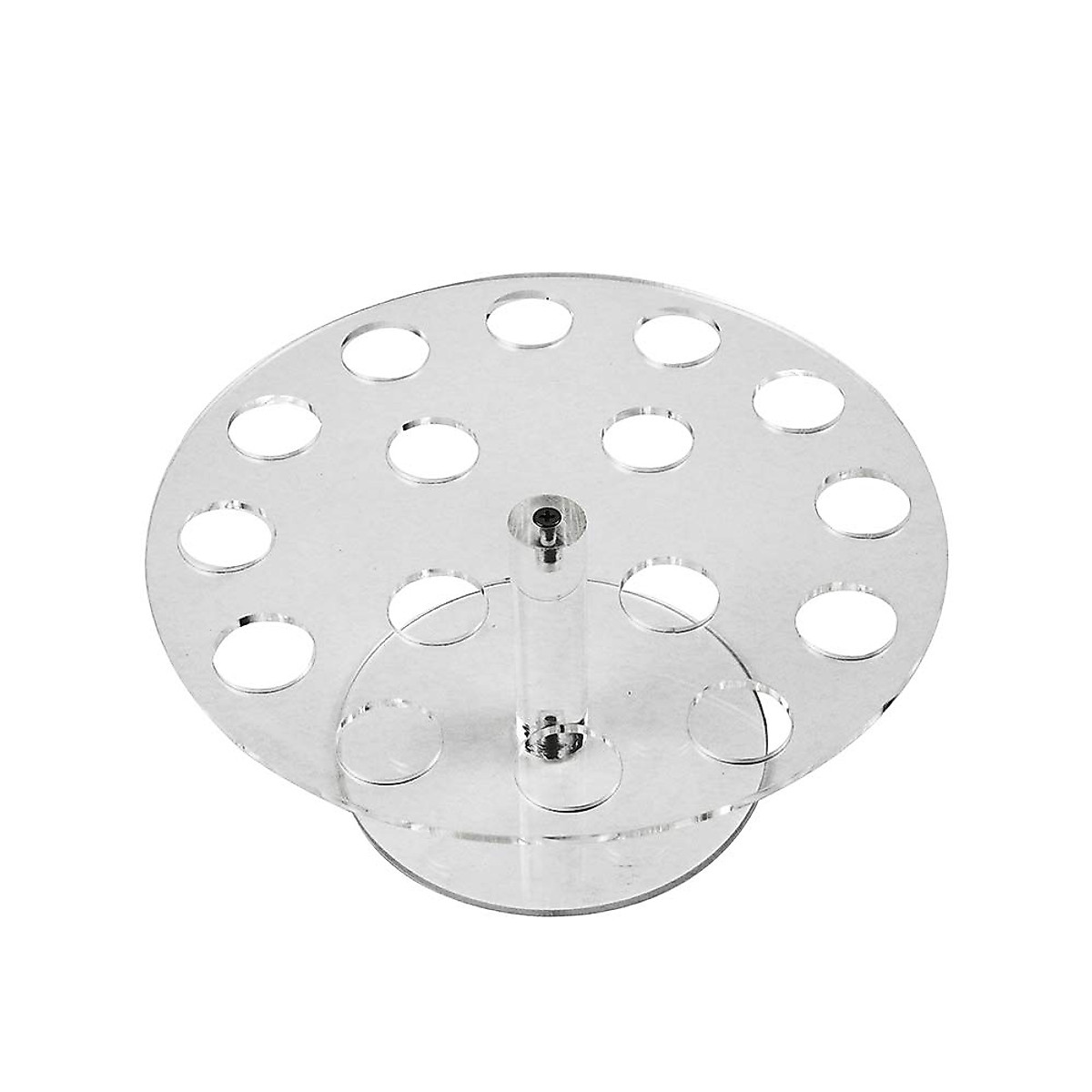 HMROVOOM Ice Cream Cone Holder,16 Holes Ice Cream Cone Holder Stand,Cotton Candy Cones Holder,Acrylic Cone Holder,Cone Holder Stand,Acrylic Ice Cream Cone Stand Holder