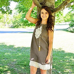 10 Yards Cotton Tassel Fringe Trim - AWAYTR 5 Inches Wide Sewing Fringe Trim for DIY Curtain Clothing Dress Pillow Craft Ribbon (Beige,12cm)