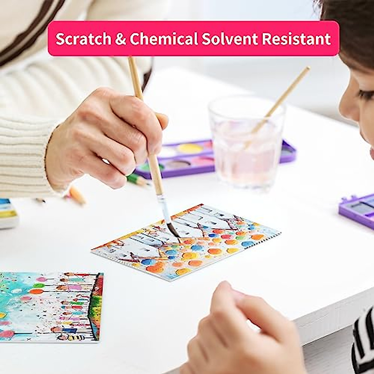 Acrylic Sheets Clear Plexiglass Board 4"x6" 2mm Thick 20 Packs Transparent PET Sheets with Protective Film and Protective Corners for Craft, Sign, Picture Frame Replacement, DIY Display Projects