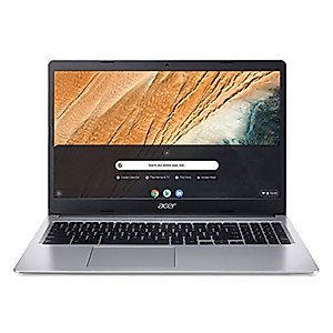 Newest Acer Chromebook 315 Flagship 15.6" FHD (1920 x 1080) IPS Touchscreen Laptop, Intel Celeron N4020, 4GB DDR4, 64GB eMMC, 802.11ac, Bluetooth, USB Type-C, Chrome OS + 32GB ABYS MicroSD Card