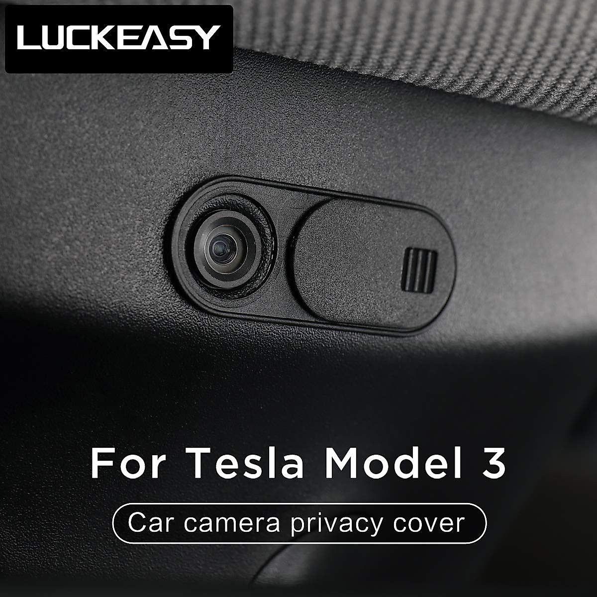 LUCKEASY Webcam Cover for Tesla Model 3 Car Camera Privacy Cover Tesla Model Y 2017-2023