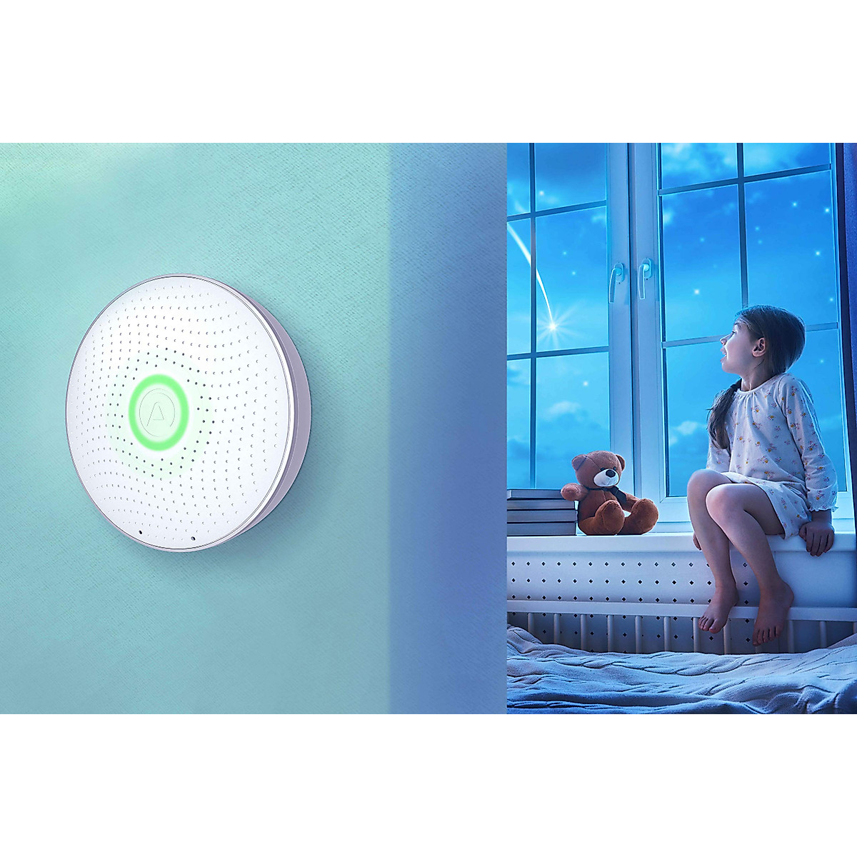 Airthings Wave 1st Generation - Smart Radon Detector with free app – Easy-to-Use – Temp and Humidity – Accurate – No Lab Fees – Battery Operated