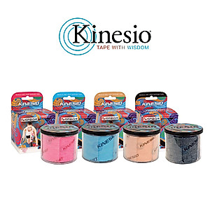 Kinesio Tex Performance + - Therapeutic Knee and Shoulder Medical Tape - Red - 2in x 16.4 ft Roll