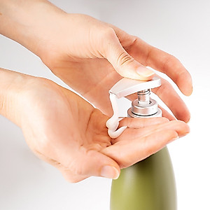 Perfect Hair Natural Shampoo and Conditioner - Paraben and Sulfate Free Infused with Jojoba, Coconut, Argan Oil and Biotin - Color Safe Formula Promotes Hair Growth - Includes Pump 13.5 ounce(1 Pack)