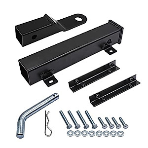 LAFORMO Golf Cart Rear Seat Trailer Hitch Fits Footrest-Club Car,EZGO,Yamaha Universal