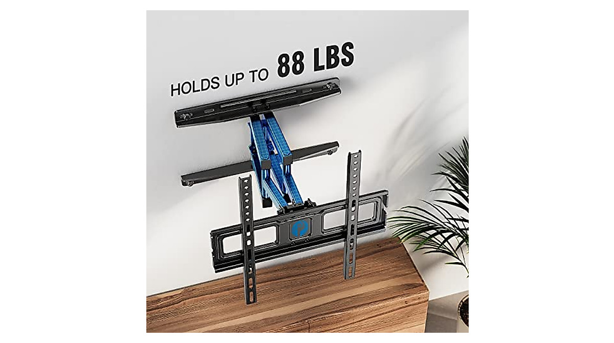Pipishell Full Motion TV Wall Mount for 26-65 Inch TVs