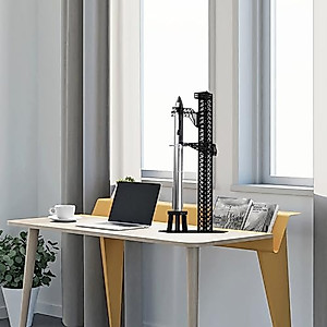 SpaceX Starship Rocket Model Set NASA Gifts - Dragon Spacecraft Heavy Falcon 9 Booster Launcher with Metallic Texture - Desktop Ornament, Aerospace Collectible Gift for Kids Adults Space Lover