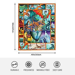 Throw Blanket Gifts Girls Boys Warm Soft Plush Lightweight Flannel Blanket Winter Bedding Blanket for Kids Women Men