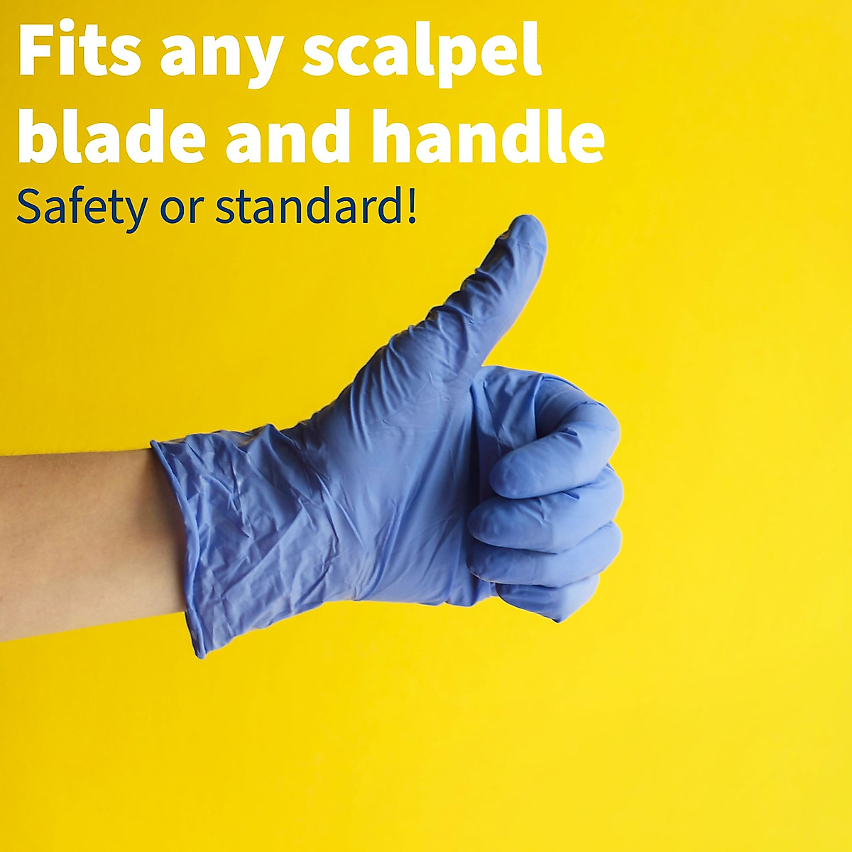 Feather Scalpel Blade Remover, Handheld Sharps Container, Disposable