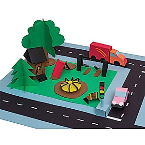 Riverside 3D Construction Paper, Salmon, 9" x 12", 50 Sheets